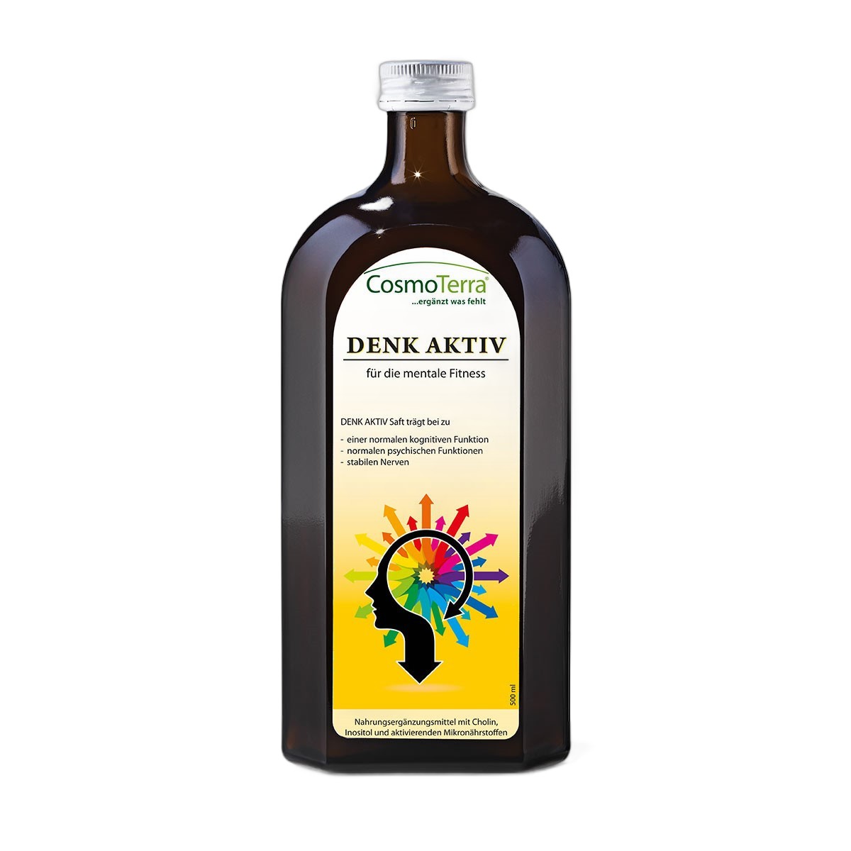 CosmoTerra Denk Aktiv Saft 500ml - Reformhaus Naturita